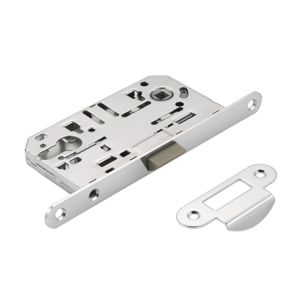 Защелка под цилиндр бесшумная ADDEN BAU KEY 418 CHROME, хром - купить ...