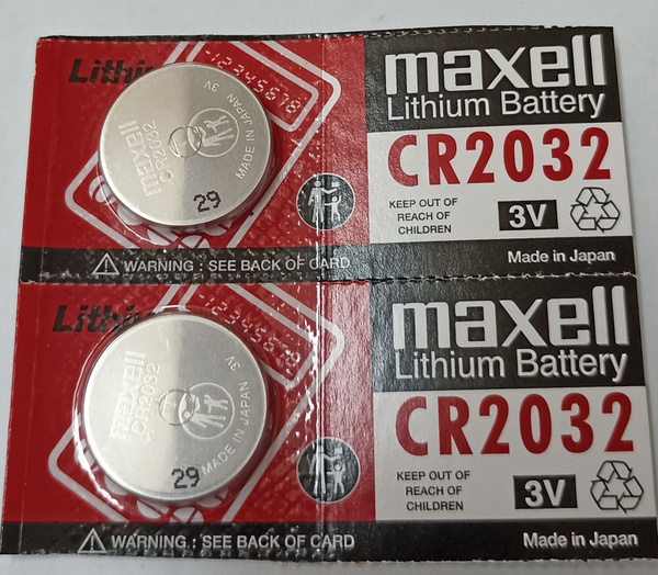 Maxell Батарейка CR2032, 2 шт - купить с доставкой по выгодным ценам в ...