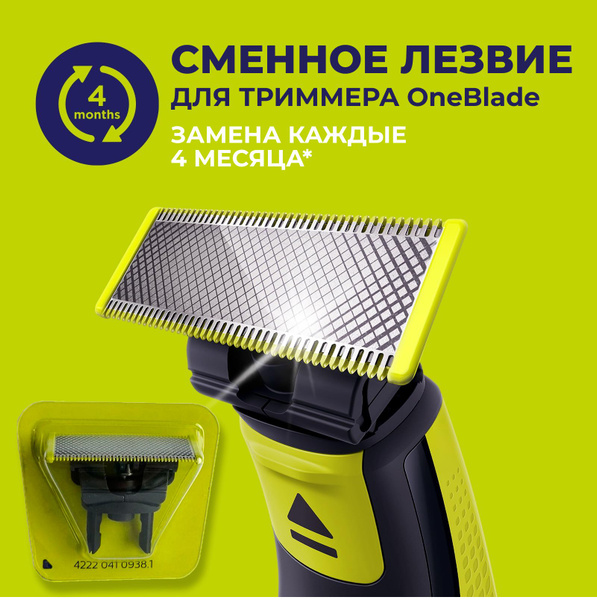 Philips oneblade лезвие - купить с доставкой по выгодным ценам в ...