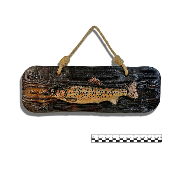 Украшение подвесное интерьерное Настенная статуэтка форели исп 17 купить по доступным ценам в