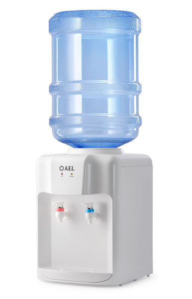 Кулер для воды AEL 106 TK с нагревом, без охлаждения, белый купить по низкой цене с доставкой в ...