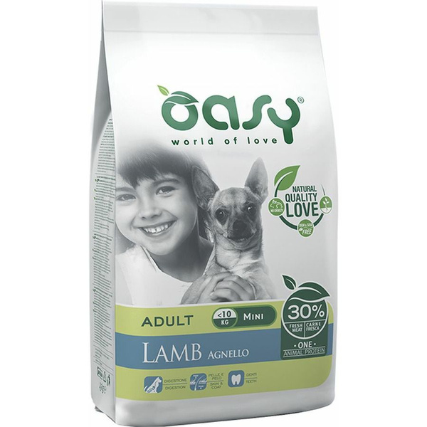 Oasy Dry Dog OAP Adult Small сухой корм для взрослых собак мелких пород ...