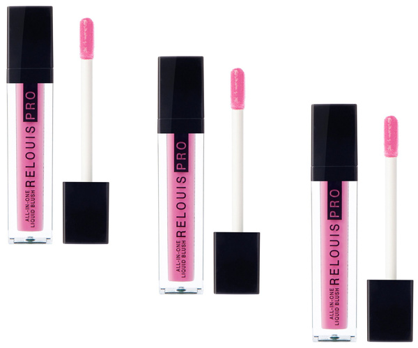 Релуи Румяна Жидкая Relouis PRO All-In-One Liquid Blush №2 Pink. 3 шт ...
