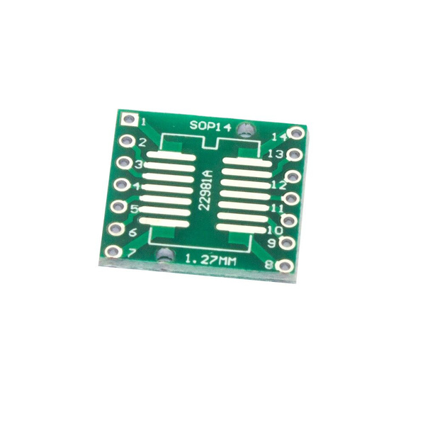 20 шт. Sop14 Ssop14 Tssop14 на Dip14 Pcb Smd Dip/адаптерная пластина ...