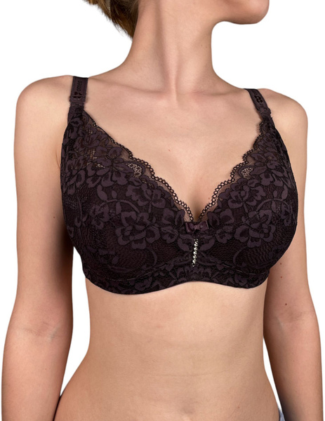 Бюстгальтер Женский VE.NU.S классическая чашка, размер 85C фиолетовый Полиамид, Эластан Вечерний ...