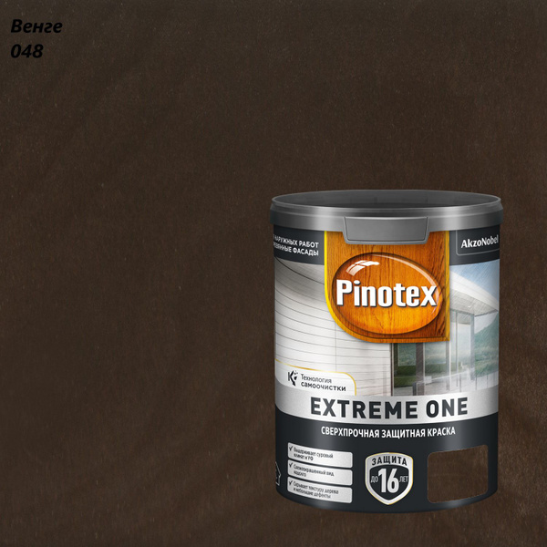 Краска Pinotex Сверхпрочная защитная для древесины фасадов Extreme One ...
