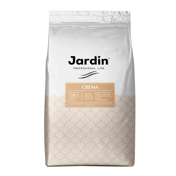 Кофе в зернах Jardin Crema 1 кг - купить с доставкой по выгодным ценам ...