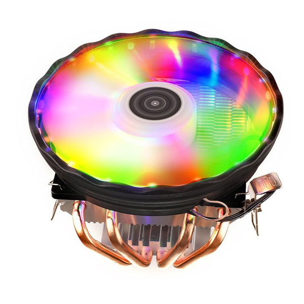Кулер для процессора 4PIN PWM 4 тепловые трубы120MM for Intel LGA 115X ...
