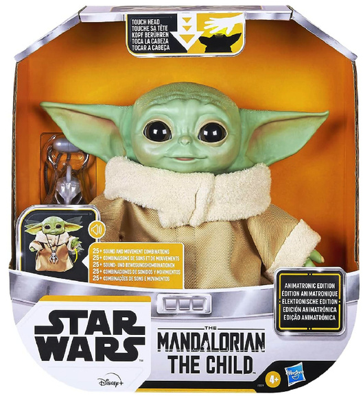 Интерактивная игрушка Малыш Йода 18 см - Star Wars Mandalorian The ...