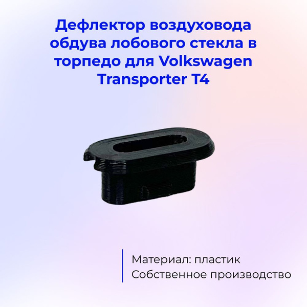 Дефлектор воздуховода обдува лобового стекла в торпедо для Volkswagen ...