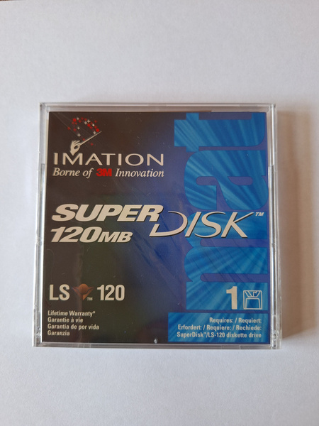 Диск для записи 120Мб Imation SuperDisk LS-120 - купить с доставкой по ...