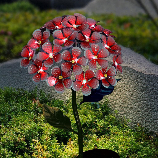 Ландшафтный светильник Садовые фонари с металлическим цветком купить по выгодной цене в