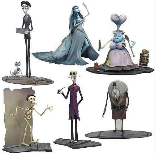 Комплект фигурок McFarlane Toys Corpse Bride - Series 2 - купить по ...