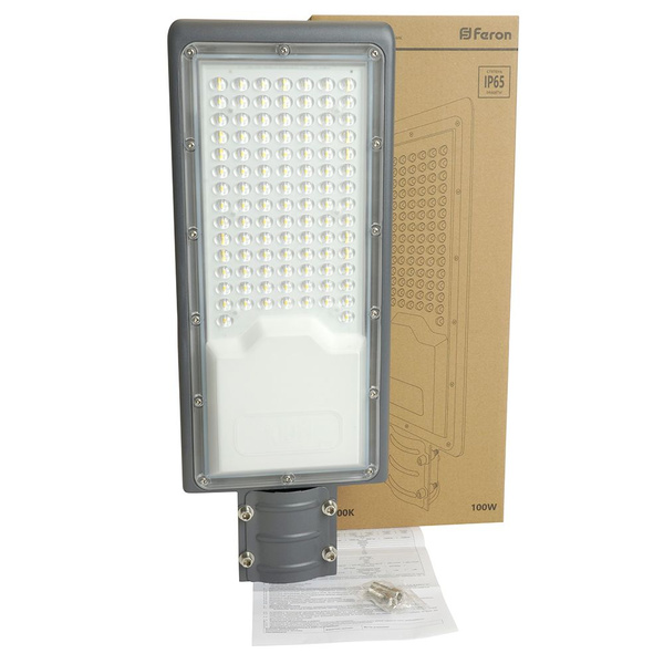 Светильник светодиодный консольный FERON 100W 6400K AC230V/ 50Hz цвет ...