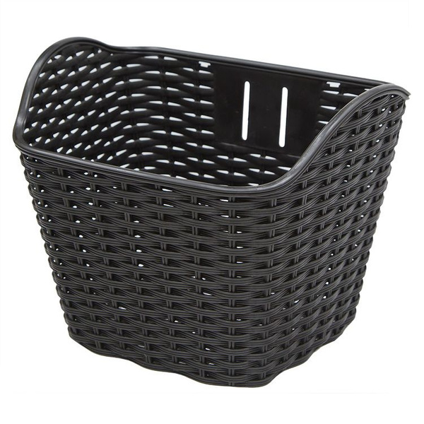 Корзина для велосипеда FLINGER SW-KA-119, плетенная, быстросъёмная на руль, 375x291x285 мм, арт ...