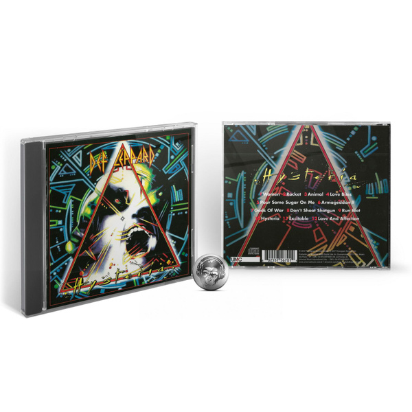 CD Def Leppard - Hysteria (1CD) 2017 Mercury, Jewel Музыкальный диск ...