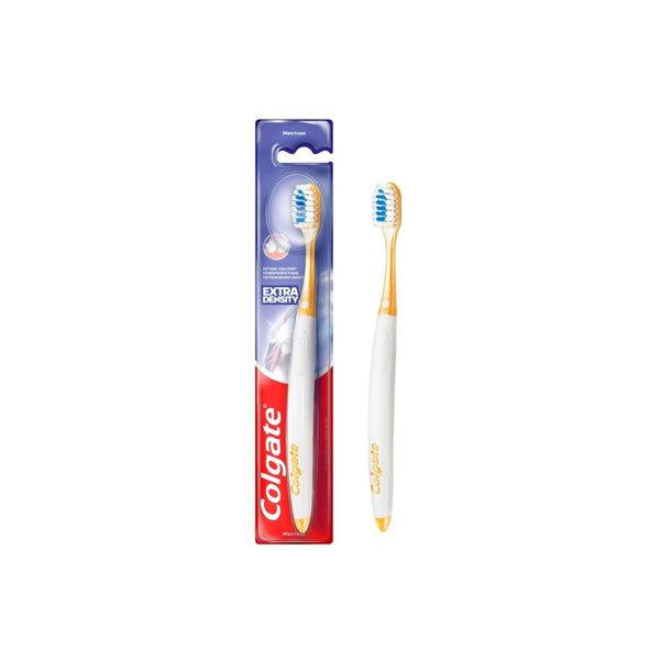 Colgate Зубная щетка Extra Density жесткая купить на OZON по низкой ...