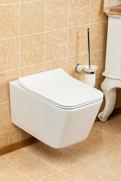 Подвесной унитаз Zandini, направление выпуска: Горизонтальное (в стену), Z19-20 - купить по ...