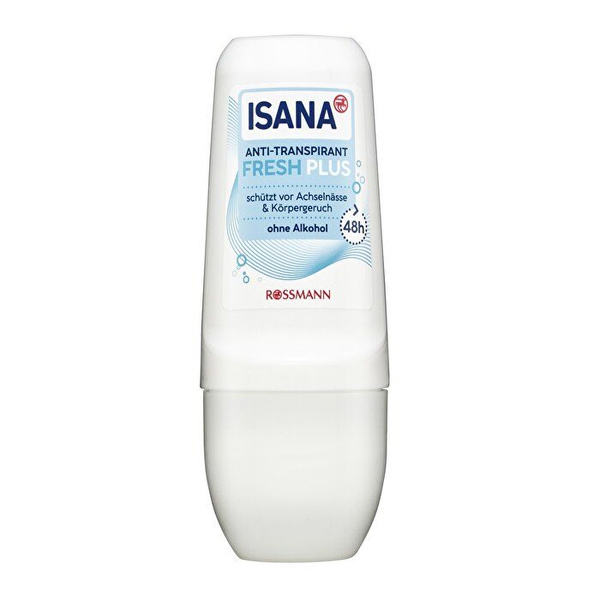 Isana Roll On Fresh Plus средство для удаления запаха подмышек 50мл ...