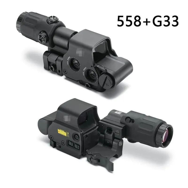 Прицел коллиматорный EOTech 558 Red Green Point + MAGNIFIER G33 - 3X (Black) купить на OZON по ...