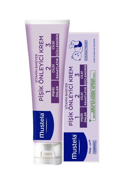 Крем против сыпи Mustela Витаминный барьер 50 мл / Mustela Vitamin Bariyer Pisik nleyici Krem 50 ...