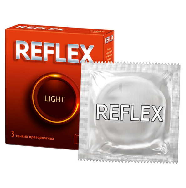Пр-вы Reflex №3 Light в смазке - купить с доставкой по выгодным ценам в интернет-магазине OZON ...