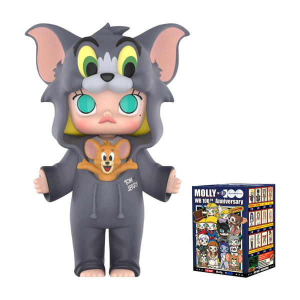 Коллекционная фигурка Слепая коробка POP MART Molly x Warner Bros 100th ...