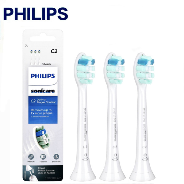 Насадки для зубных щеток Philips Sonicare Original C2 Philips Optimal ...
