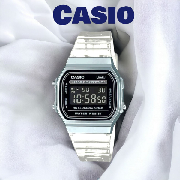 Наручные часы CASIO A168XES-1B - купить с доставкой по выгодным ценам в интернет-магазине OZON ...