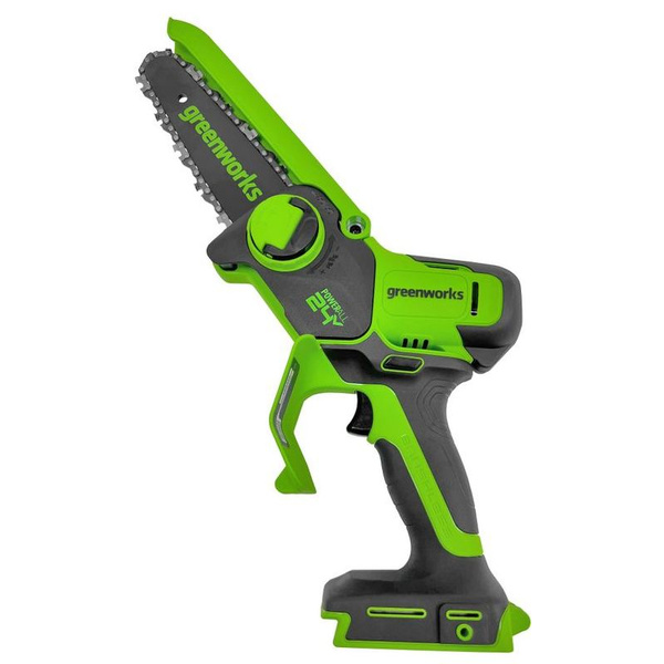 Пила цепная аккумуляторная мини Greenworks GD24CSMNX 24В (2008707) (Без ...