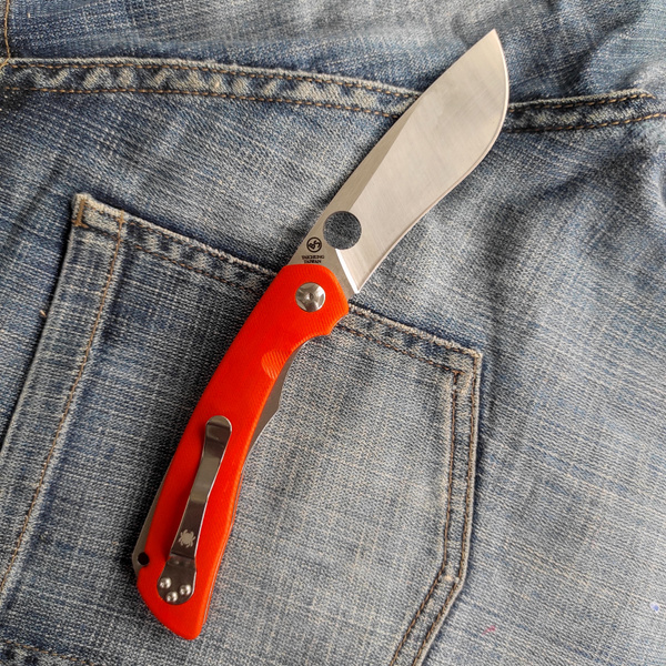 Нож складной MIRCO C239 SUBVERT, ОРАНЖЕВЫЙ G10 - купить с доставкой по выгодным ценам в интернет ...