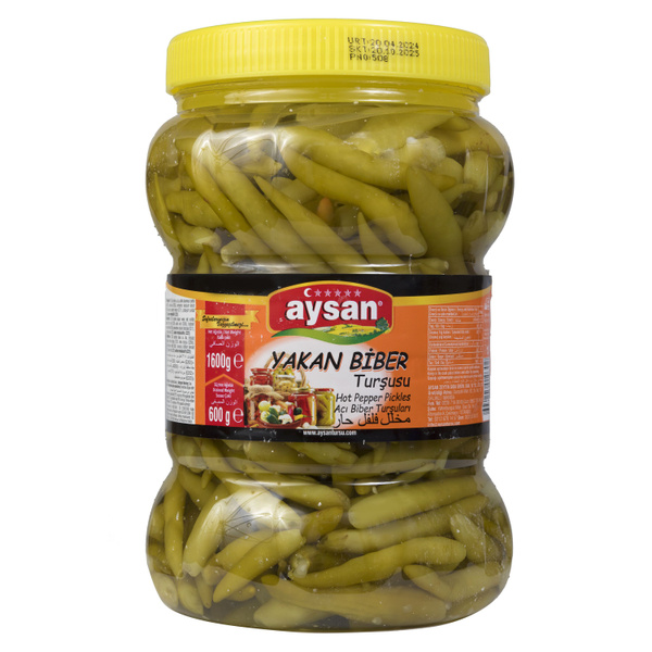 Маринованные острые перцы Якан Бибер 1600 гр Aysan - купить с доставкой ...