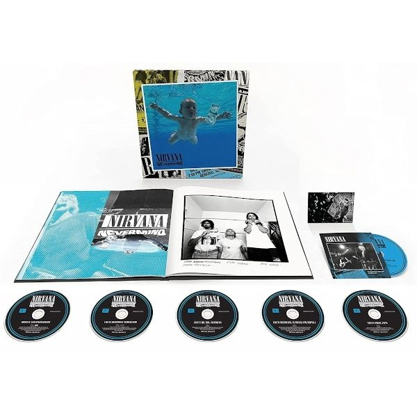 CD Бокс-сет Nirvana - Nevermind (30th Anniversary Deluxe Edition), (Remastered), (5CD+Blue-ray ...