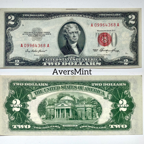 Купюра, США, 1953 год, 1 шт - купить по выгодной цене в интернет-магазине OZON (1548542215)