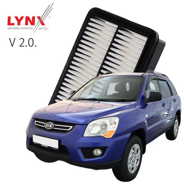 Фильтр воздушный Kia Sportage (2) / Киа Спортейдж 2004 2005 2006 2007 ...