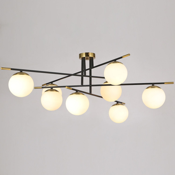 ILLUMICO Люстра потолочная, E27 купить на OZON по низкой цене (1673605762)