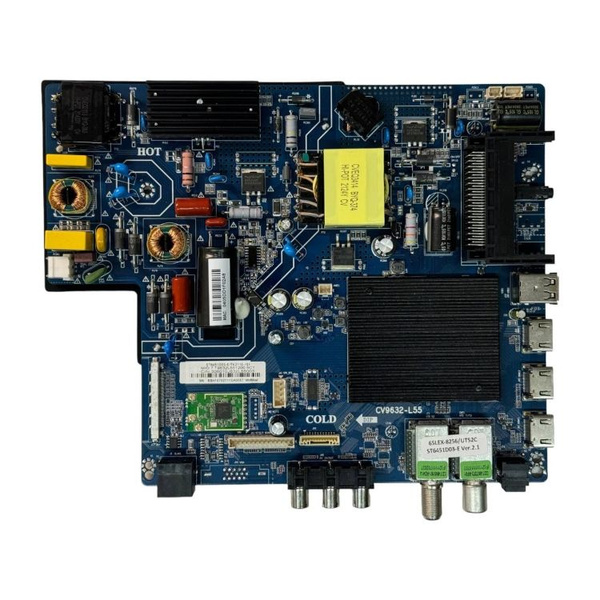 Материнская плата CV9632-L55, для телевизора BBK 65LEX-8256/UTS2C - купить с доставкой по ...