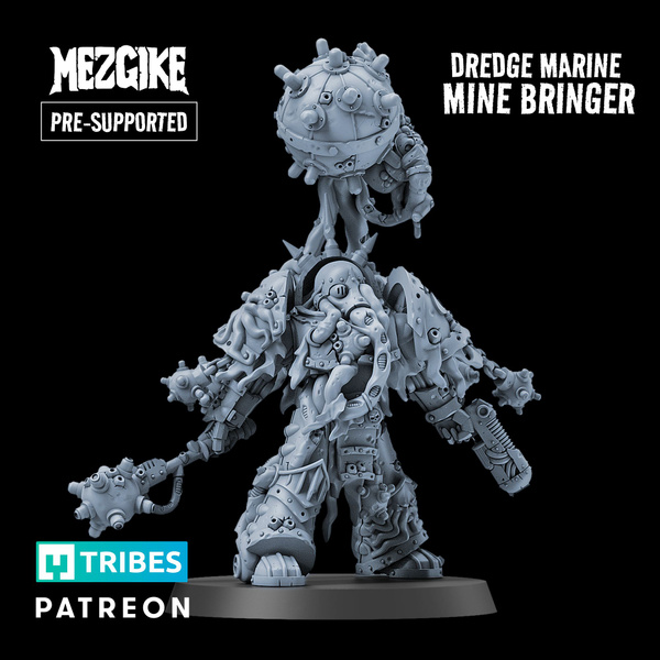 Миниатюра Wh40k DnD Death Guard / Гвардия Смерти: Mine Bringer - купить ...