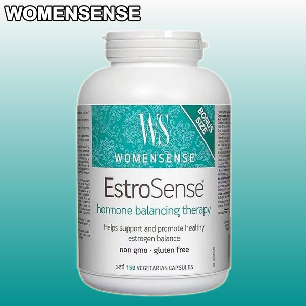 Natural Factors, WomenSense, EstroSense, гормональный баланс, 150 ...
