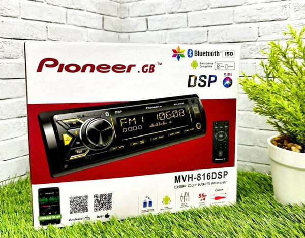 DSP Процессорная Магнитола Pioneer.GB 816 / 40 настроек эквалайзера ...