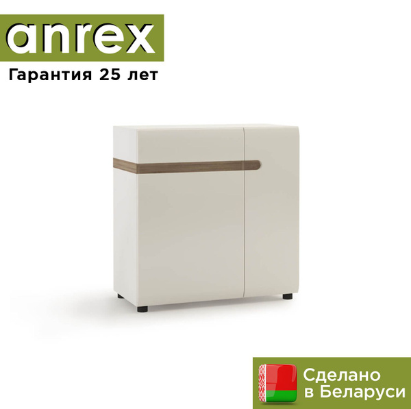 Комод ANREX Линате 2D-1S/34, 85x42x87 см, 1 ящ. - купить по выгодной цене в интернет-магазине ...