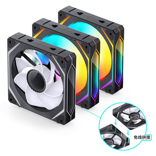 Вентилятор JONSBO ZL-120 reverse building block fan Symphony купить c ...