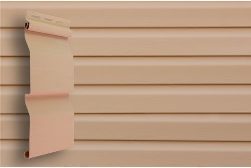 Сайдинг, Корабельная доска Grand Line Color Plus, персиковый, 22 шт ...