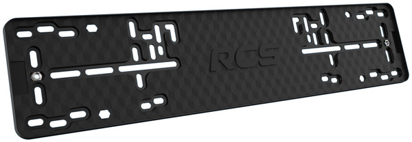 Рамка для номера RCS - Light черный 1 шт. - купить по выгодным ценам в ...