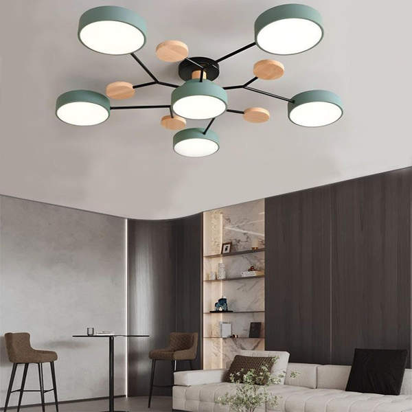 CNJA Lighting Люстра-вентилятор, LED - купить с доставкой по выгодным ...