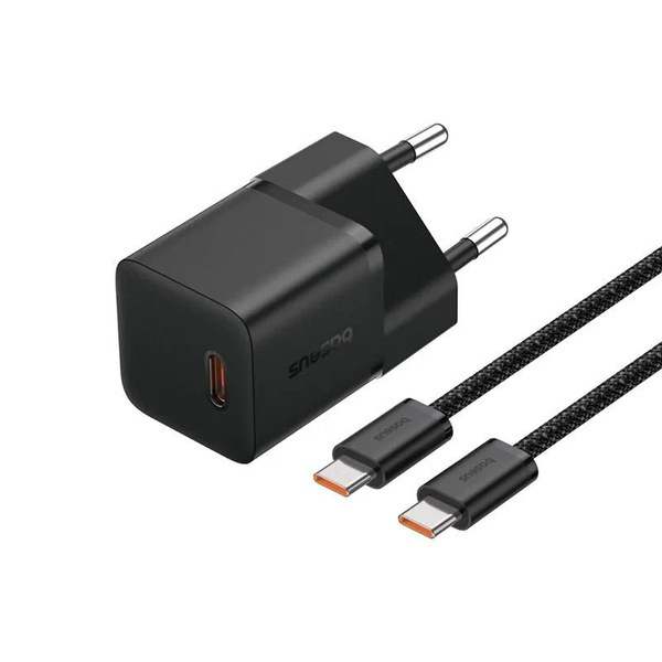 Сетевое зарядное устройство Baseus BoU_Zaryadka_1, 20 Вт, USB Type-C ...