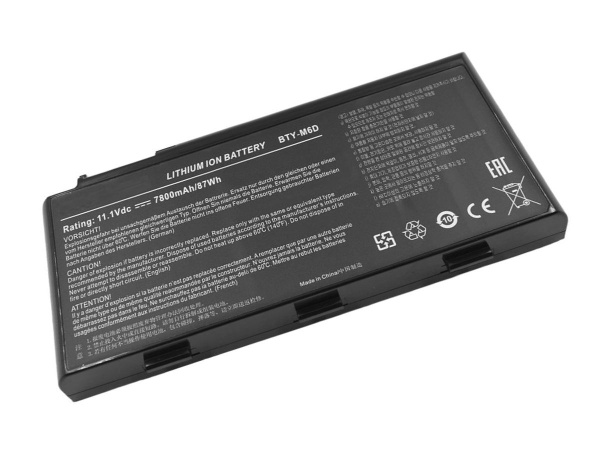 Аккумулятор для MSI GX70 3CC 7800mAh ноутбука акб - купить с доставкой ...