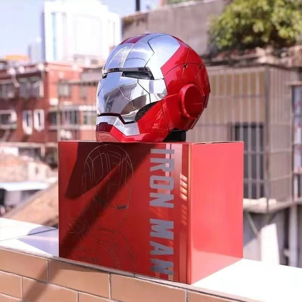 Характеристики Шлем Железный человек MK5 IRON MAN с голосовым ...