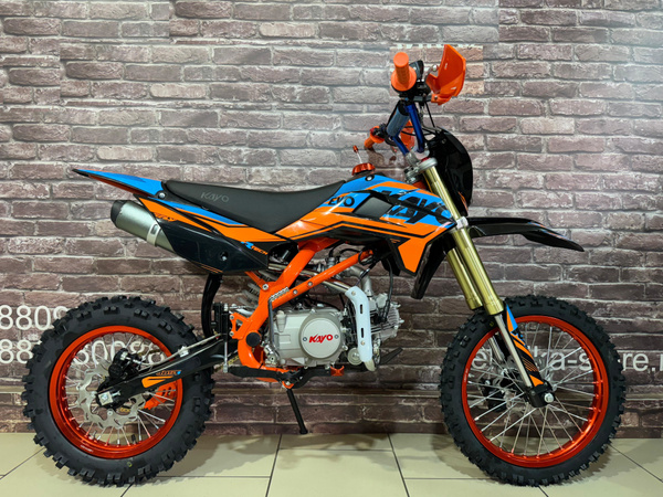 Питбайк Kayo Evolution K125em (2024 год) - купить с доставкой по ...
