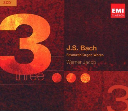 CD Диск BACH, J.S., FAVOURITE ORGAN WORKS - Werner, Jacob (3 CD ...